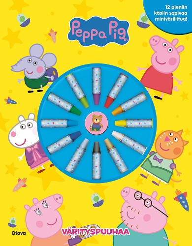 Pipsa Possu - Värityspuuhaa Värityskirja - Villakeiju