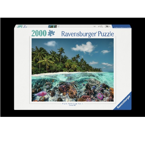 Ravensburger palapeli 2000 palaa A Dive in the Maldives - Villakeiju