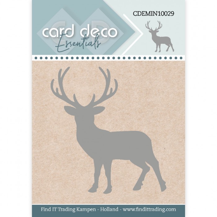 Card deco Essentials stanssi poro 4,5x5cm - Villakeiju