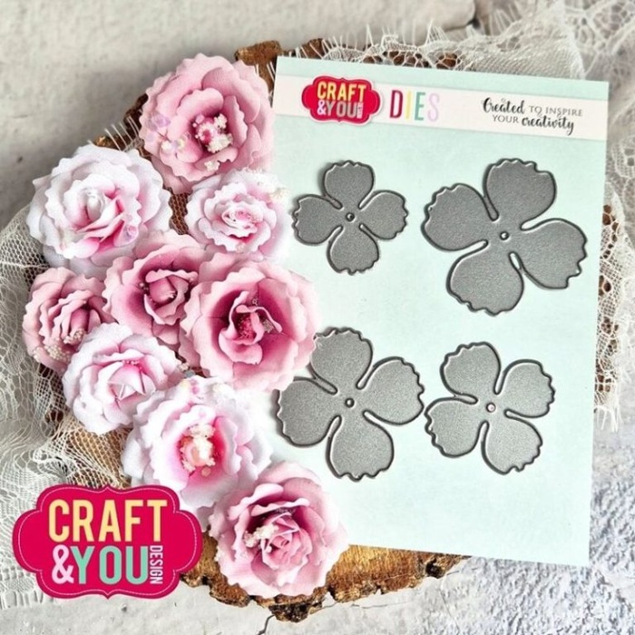 Craft & You Design stanssi – MAGDA’S ROSE - Villakeiju