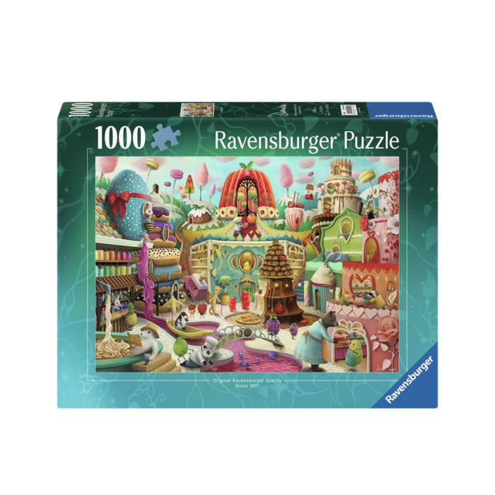 Ravensburger palapeli 1000 palaa Sweet Street - Villakeiju