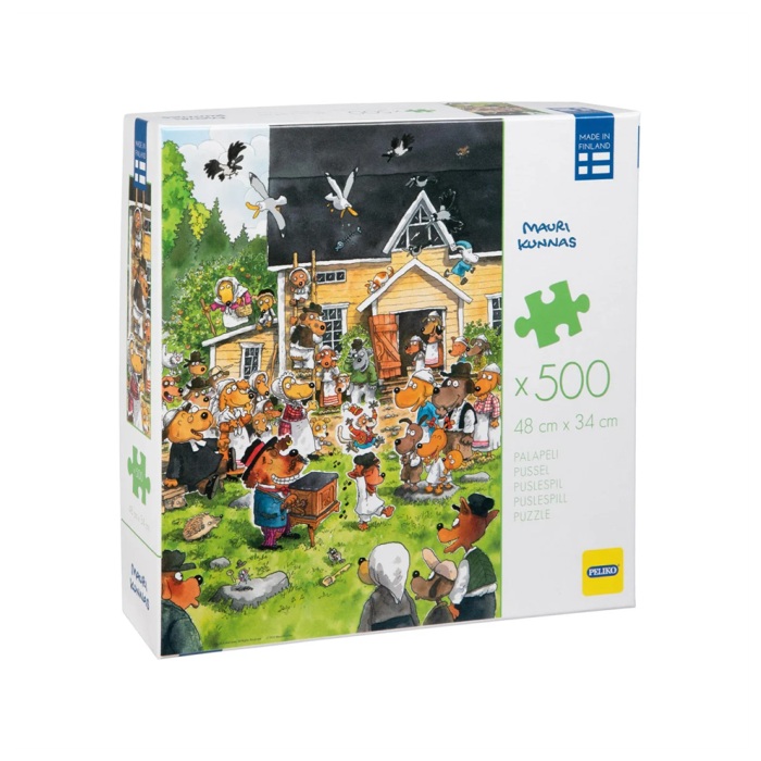 Peliko Mauri Kunnas Palapeli 500 palaa Posetiivi - Villakeiju